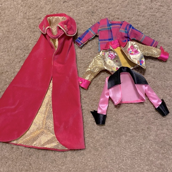 Barbie | Toys | Vintage 9s Barbie Mattel Clothing Jackets Coat Bundle ...